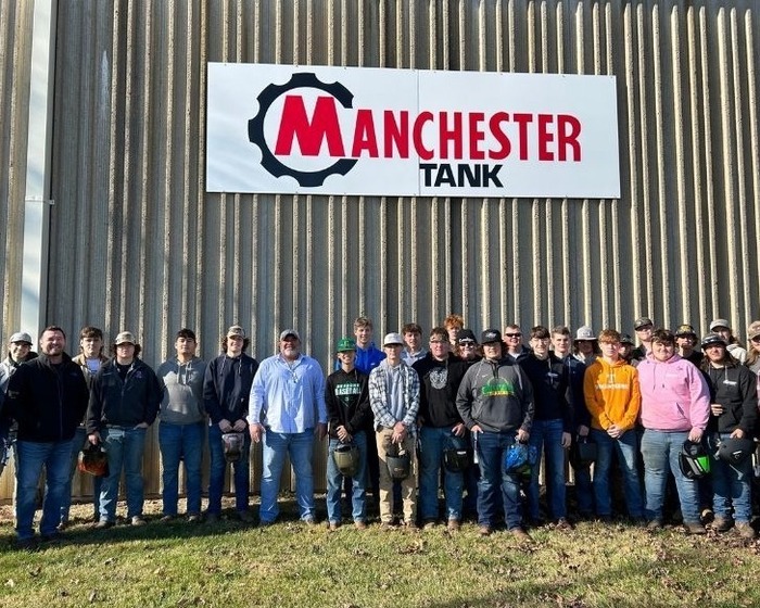 Manchester Tank Campbellsville hosts welding students - M&H Valve Company