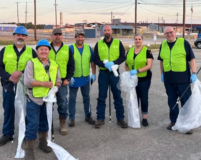 Tyler Pipe encourages environmental excellence with monthly litter ...